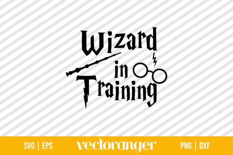 Wizard In Training SVG | Vectoranger