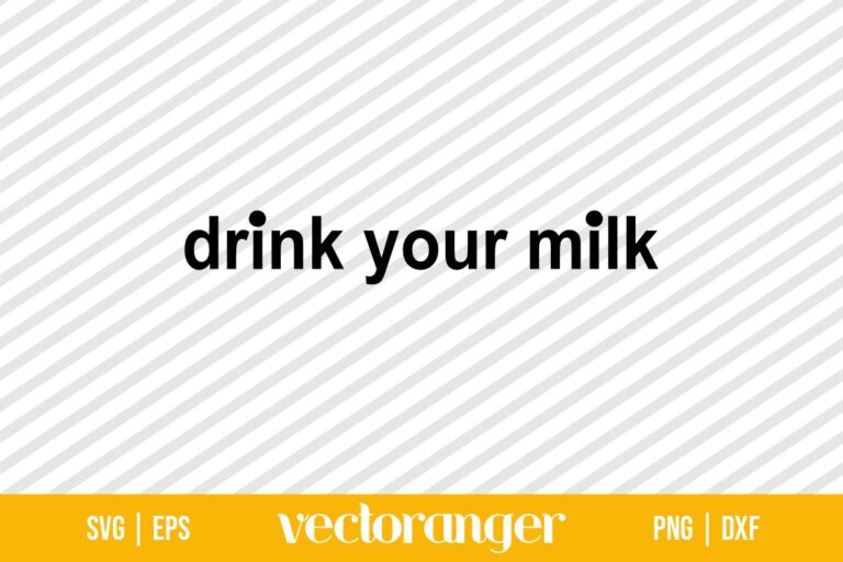Kit Connor Drink Your Milk SVG | Vectoranger