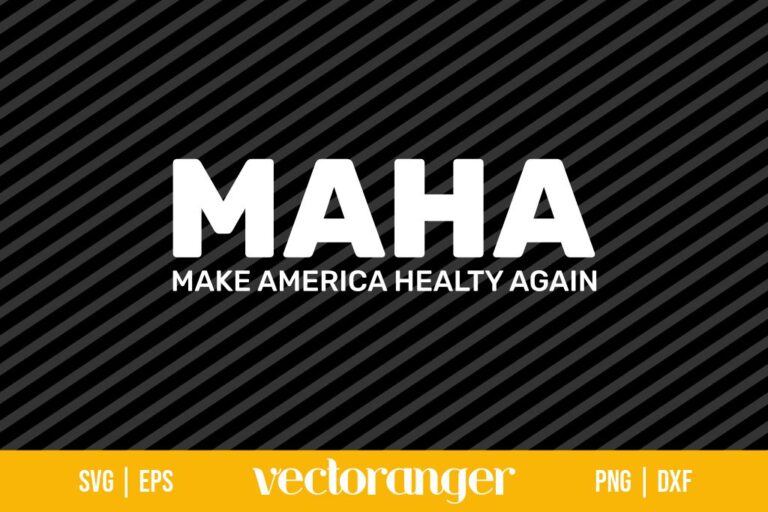 Maha Make America Healthy Again SVG | Vectoranger