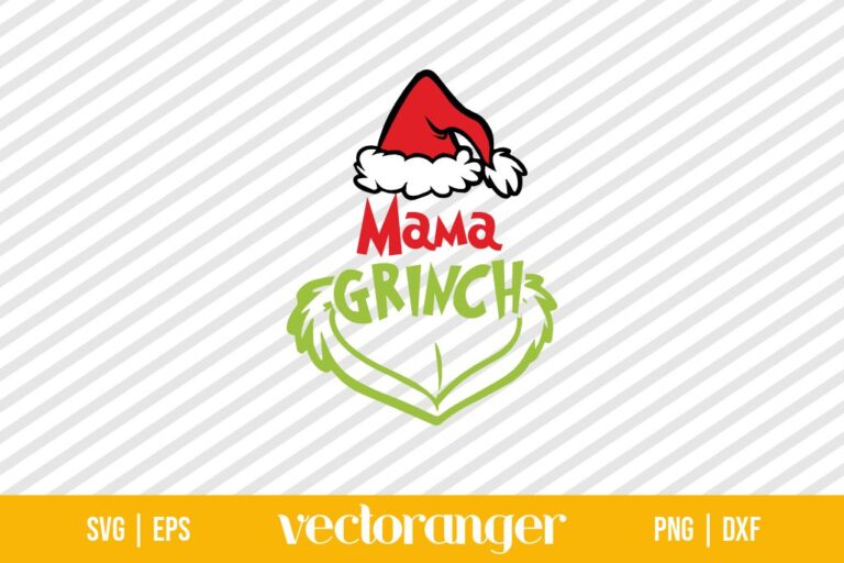 Mama Grinch SVG | Vectoranger