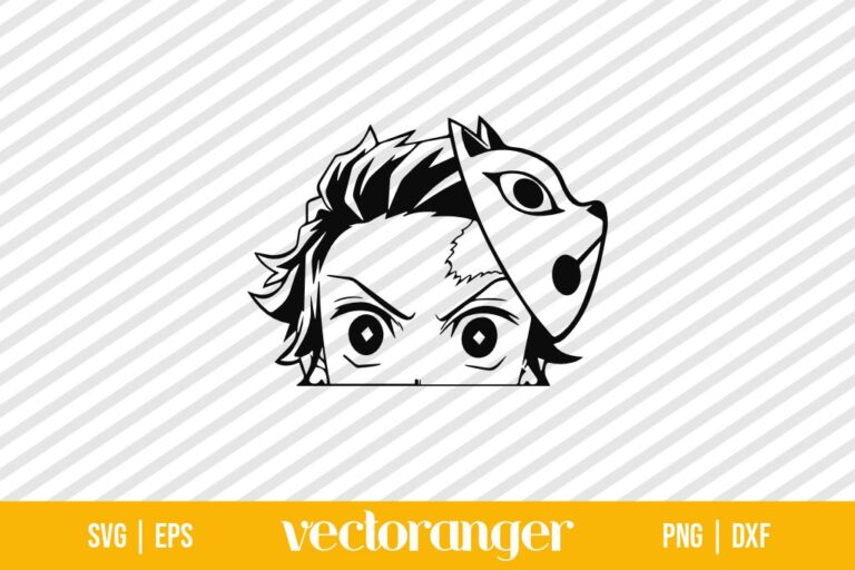 Tanjiro Demon Slayer SVG | Vectoranger