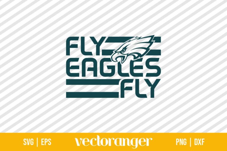 Fly Eagles Fly SVG | Vectoranger