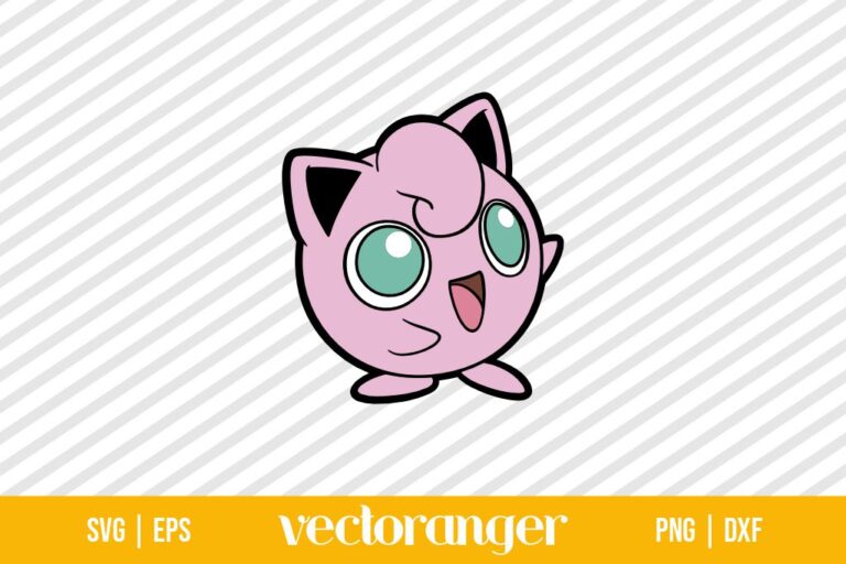 Pokemon Jigglypuff SVG | Vectoranger
