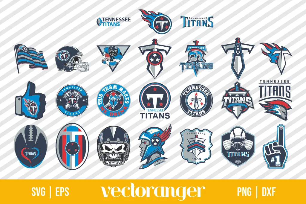 NFL Tennessee Titans SVG Bundle | Vectoranger