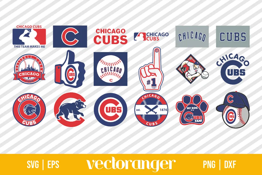 MLB Chicago Cubs SVG Bundle | Vectoranger