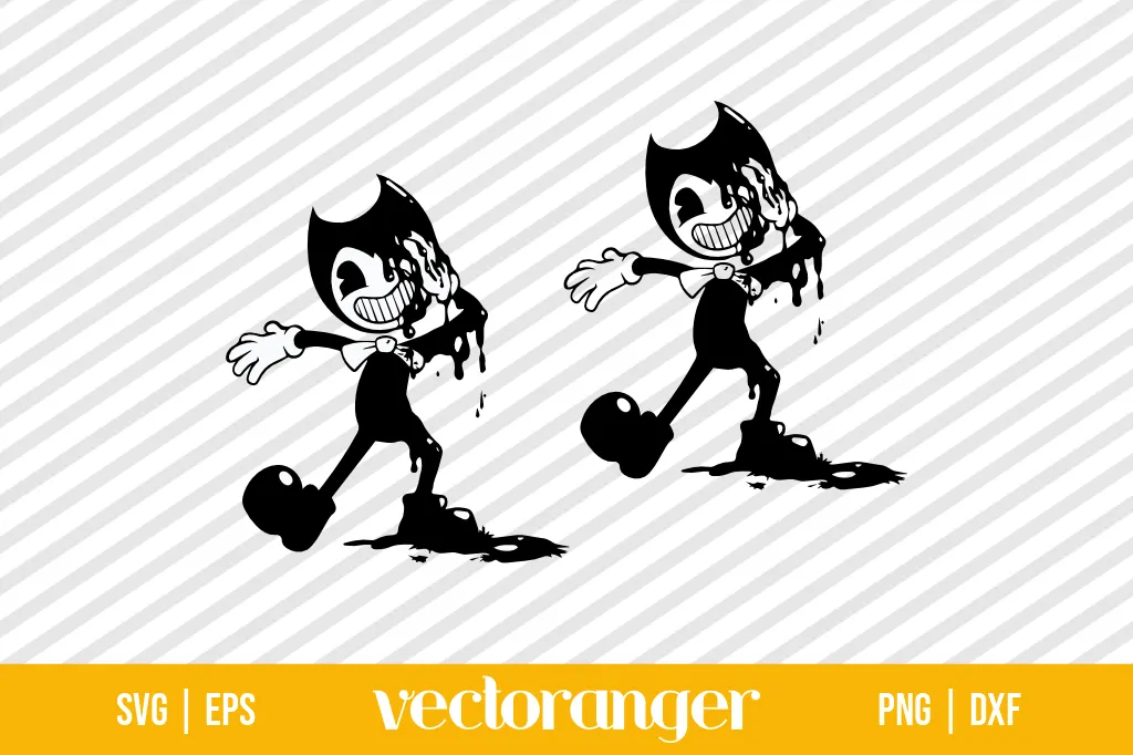 Bendy Ink Machine SVG Cut File | Vectoranger