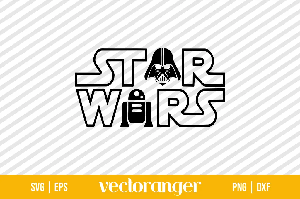 Star Wars Logo SVG For Cricut | Vectoranger